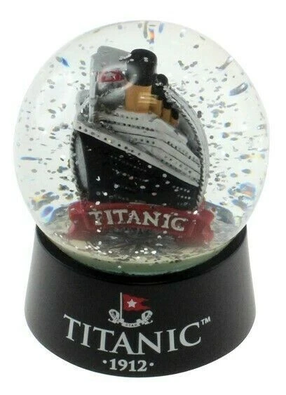 TITANIC 1912 WATERBALL Snowglobe White Star Line Collector's Gift £13. ...