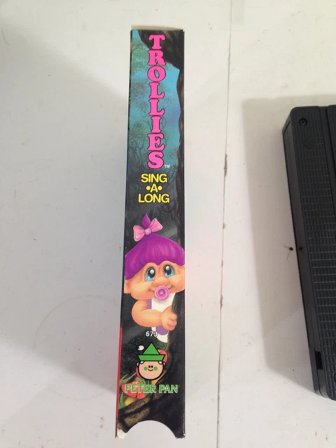 TROLLIES SING ALONG Trolls Rare HTF Obscure VHS VCR Tape Movie £10.03 ...