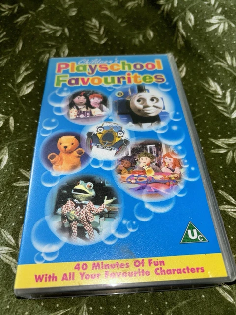 CHILDREN’S PLAY SCHOOL Favourites VHS Vintage Rare Classic Collectors ...