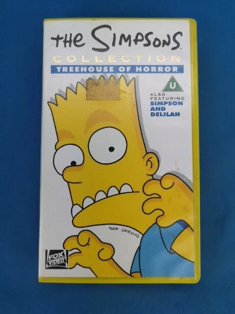 THE SIMPSONS COLLECTION Treehouse Of Horror / Simpson And Delilah (VHS ...