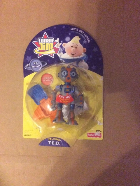 LUNAR JIM TALKING T.E.D. Fisher Price Toys. Vintage CBeebies. Preloved ...