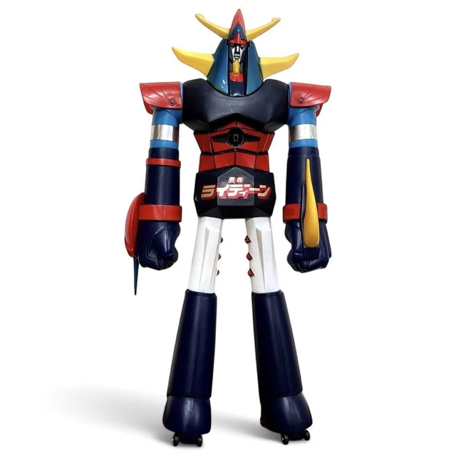 VINTAGE* POPY JUMBO Machinder Brave Reideen Raiden BIG FIGURE toy ...