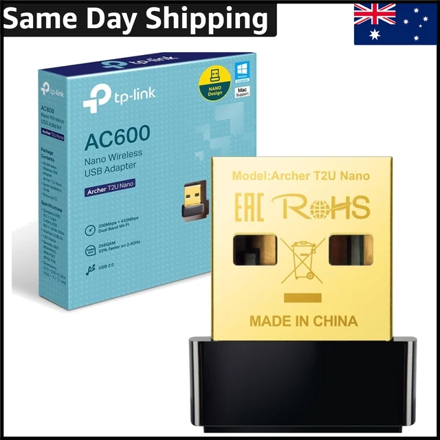 AC600 NANO USB Wi-Fi Dongle - Dual Band 5GHz Adapter for High-Speed ...