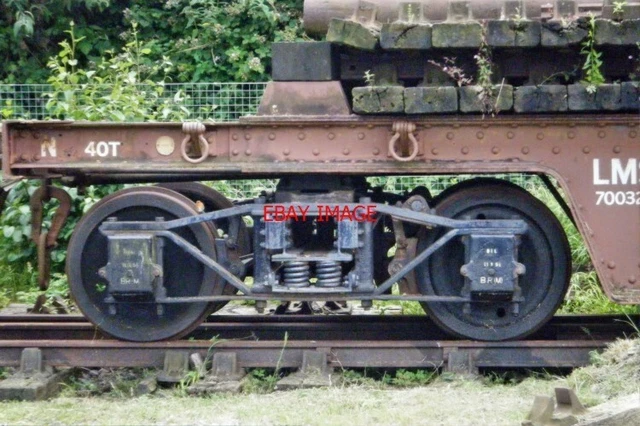 PHOTO BOGIE Of Lms Diagram P126C 'Flatrol Mcc' 40 Ton Piped Bogie ...