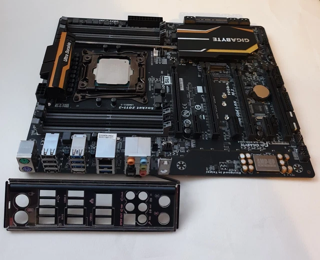 GIGABYTE GA-X99-UD4 MOTHERBOARD With Intel i7 5820K CPU £73.50 ...