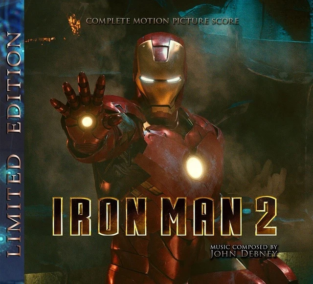 IRON MAN 2 - 2 x CD Complete Score - Limited Edition - John Debney £44. ...