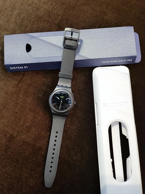 SWATCH SISTEM51 AUTOMATIC AM51 SO30B400 NEW IN BOX $230.00 - PicClick CA
