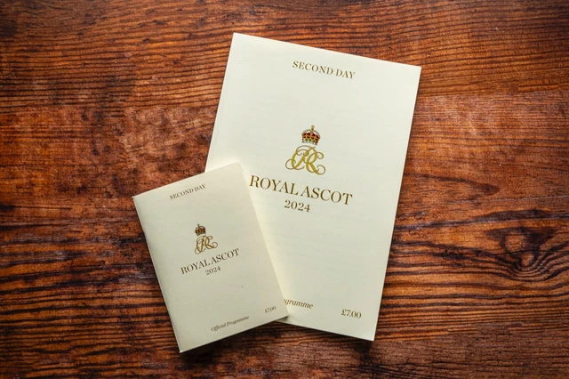 ROYAL ASCOT 2024 Official Programme, Race card, Large & Small version ...