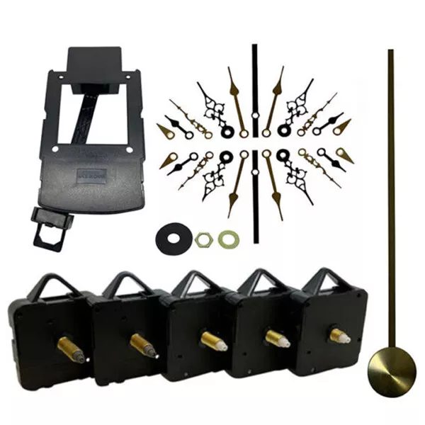 NEW QUARTZ COMPLETE Pendulum Clock Drive Unit Movement Mechanism ...