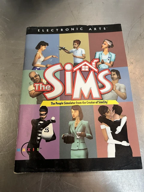 THE SIMS PC Game Original Instruction Manual Only 2000 EA Maxis £7.00 ...