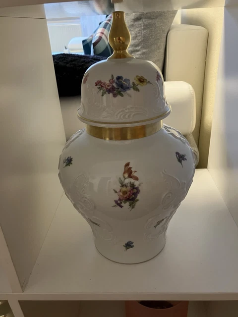 SCHÖNE VASE mit Deckel Von Royal Porzellan Bavaria KPM EUR 19,67 ...