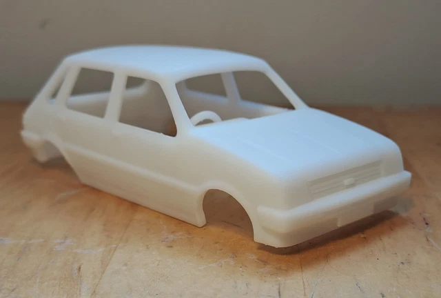 AUSTIN MINI METRO Bodyshell - Slot Car/Airfix Conversion Kit 1/32 £10. ...