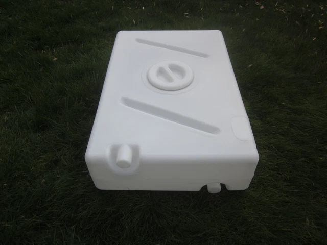 FLACHER WASSERTANK, FRISCHWASSERTANK, Abwassertank 60l Wohnmobil ...