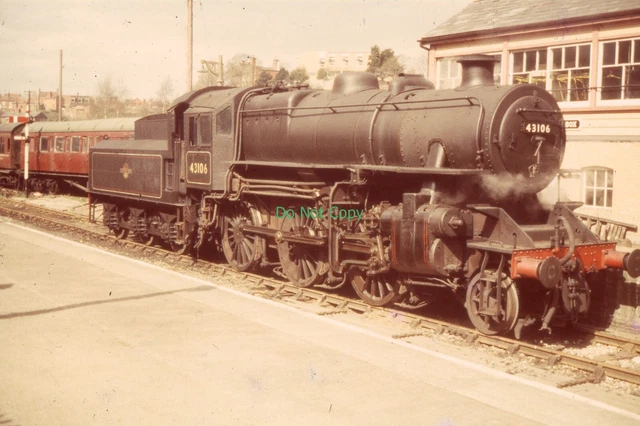 F80 35MM SLIDE British Railways No. 43106 2-6-0 [4] £3.54 - PicClick UK