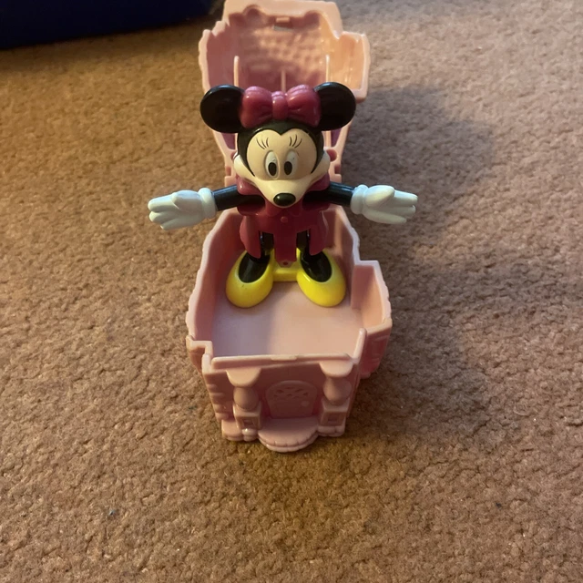 MCDONALDS DISNEYLAND PARIS Minnie Mouse Pink House Surprise Happy Meal ...