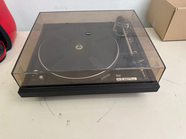 DUAL CS621 PLATTENSPIELER an Bastler Start Stop Automatik defekt sonst ...