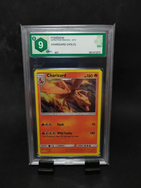 POKÉMON CHARIZARD HOLO #5 Detective Pikachu Mint Psa Bgs Graad 9 EUR 44,90 - PicClick FR
