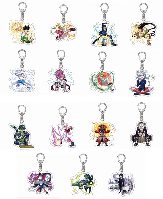 HUNTER X HUNTER Anime Character Keyring Keychain Keyfob £3.99 - PicClick UK