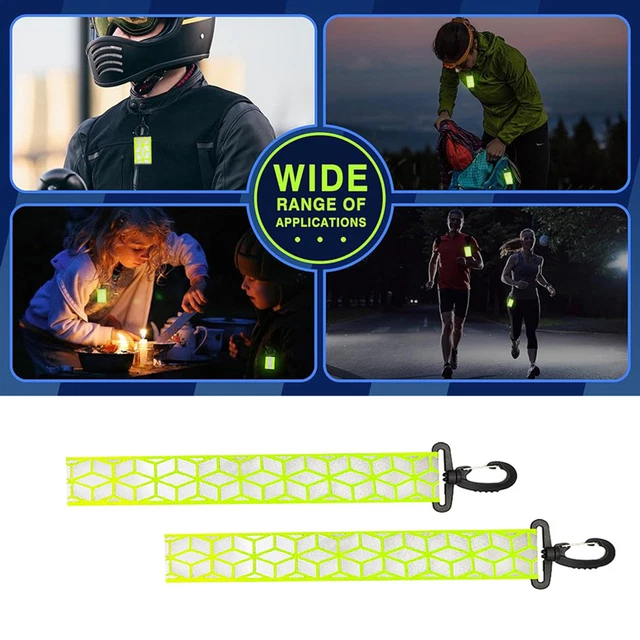 LONG-LASTING REFLECTION STRAP Nighttime Safety High Visibility ...