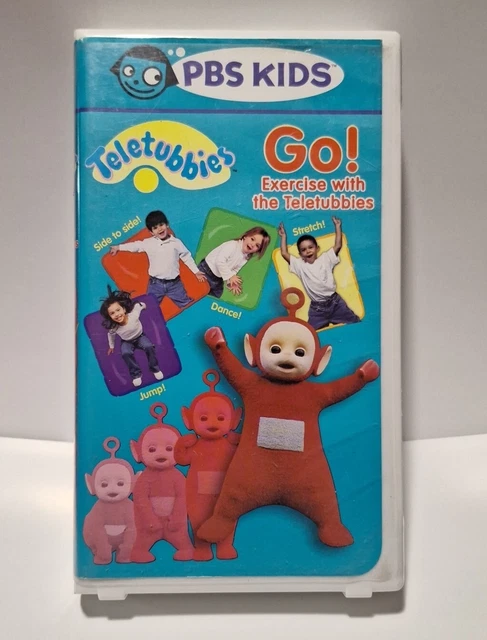 TELETUBBIES- GO! EXERCISE With The Teletubbies (2001 VHS Clamshell) Vtg ...