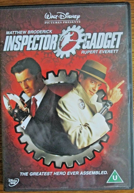 INSPECTOR GADGET WITH Matthew Broderick & Rupert Everett - DVD £0.09 ...