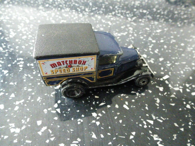 MATCHBOX SUPERFAST MODEL A Ford 1979 matchbox speed shop van £3.00 ...