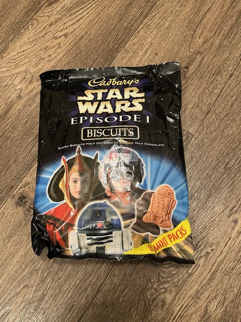 NEW VINTAGE CADBURY’S Star Wars biscuits multi pack 2000 Still Sealed ...