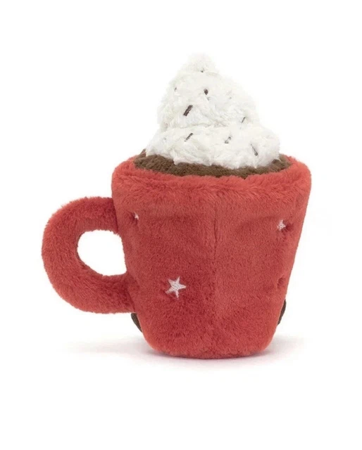 JELLYCAT AMUSEABLES HOT Chocolate 19CM Plush Doll Toy Tags + Dust Bag ...