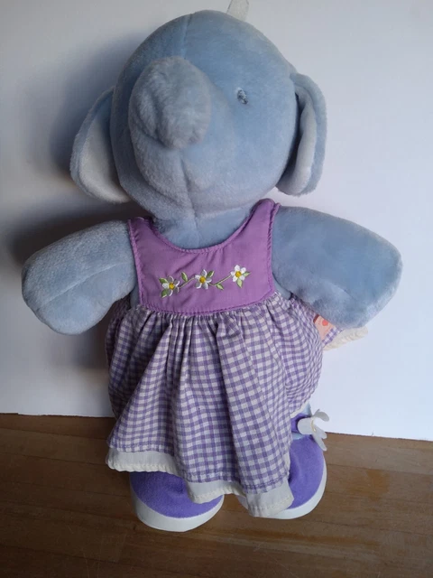 VINTAGE GUND HUMPHREY'S Corner Lottie Elephant Soft Toy in Lilac ...