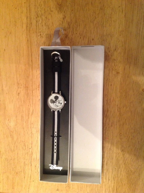 LADIES DISNEY MICKEY Mouse watch brand new battery in presentation box ...