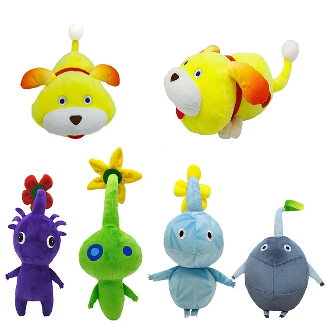 35CM PIKMIN 4 Ice Pikmin Oatchi Dog Plush Toy Soft Stuffed Doll Animal ...