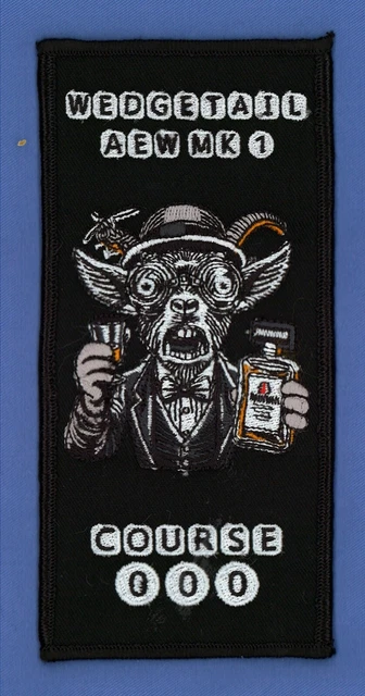 RAF WEDGETAIL COURSE Embroidered Facs Badge / Patch £20.00 - PicClick UK