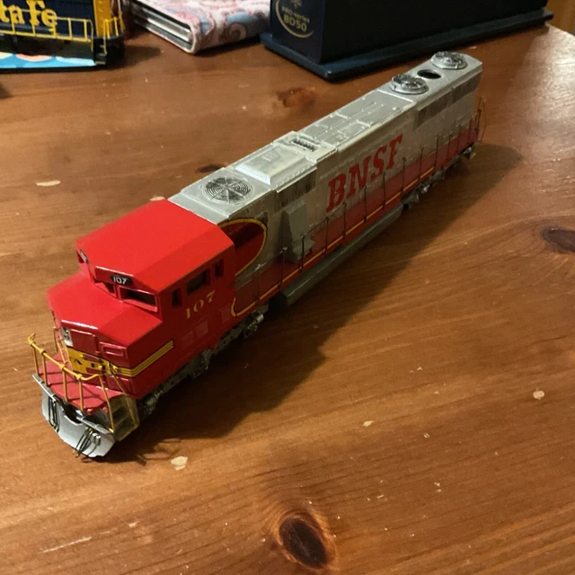 ATHEARN RAILPOWER HO Scale Santa Fe SD60 Wide Cab £25.00 - PicClick UK