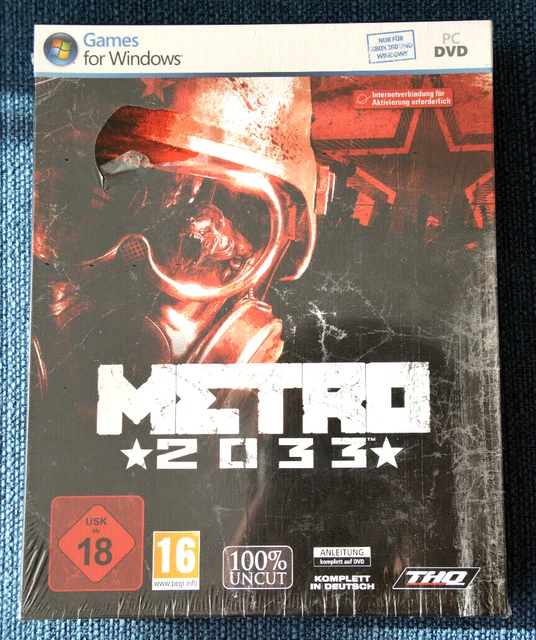 METRO 2033 UNCUT PC Big Box NUOVO SIGILLATO EUR 15,85 - PicClick IT