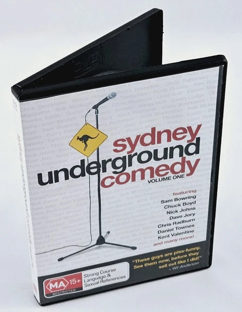 SYDNEY UNDERGROUND COMEDY: Volume One DVD (Region ALL) VGC Sam Bowring ...
