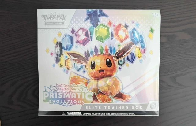 PRISMATIC EVOLUTIONS ELITE Trainer Box PC ETB!! Non-PC $155.00 ...
