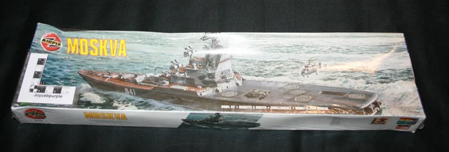 AIRFIX RUSSIAN MOSKVA 1:600 scale model ship kit 05202. £50.00 ...