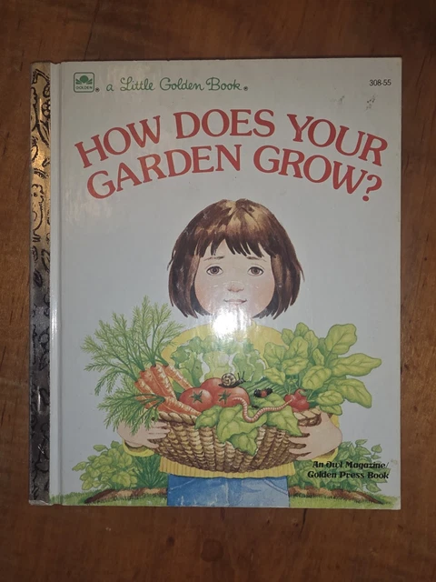 LITTLE GOLDEN BOOK "How Does Your Garden Grow?" 1985 $6.49 - PicClick CA