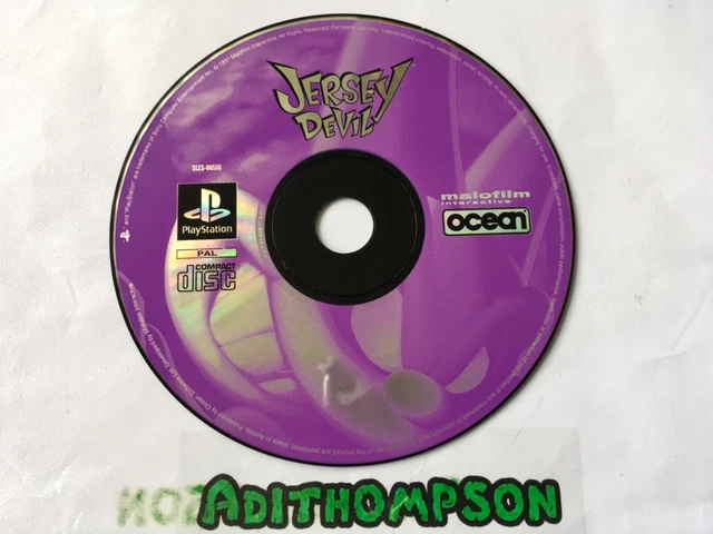 JERSEY DEVIL GAME ps1 sony playstation disc only £7.85 - PicClick UK