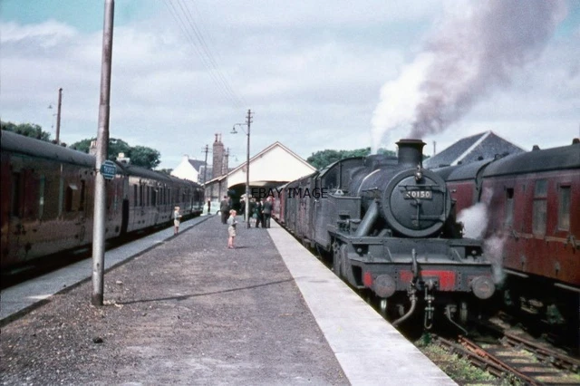 PHOTO THURSO Stanier Lms 3Mt 2-6-2T 40150 Getting Ready To Depart For ...