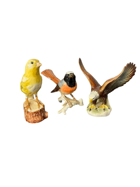 GOEBEL W GERMANY Bird Lot Of 3 Statue Figurines Vintage No Boxes £31.89 ...
