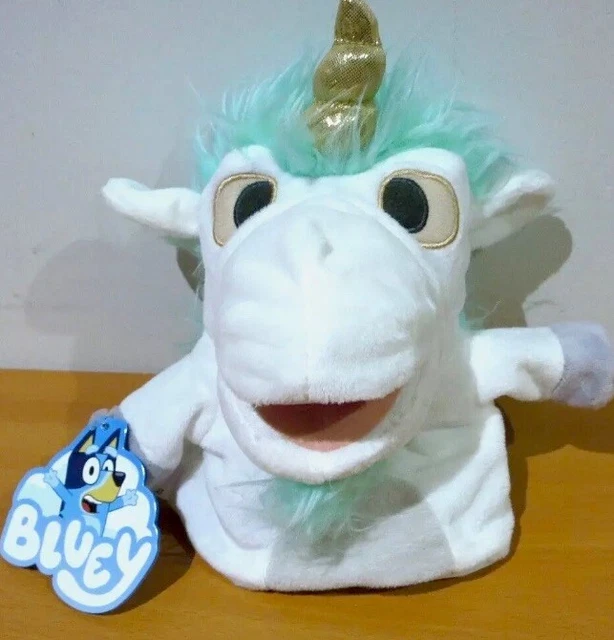 BLUEY FRIENDS PLUSH Toy - UNICORSE Hand Puppet 20CM ~ New with Tag! EUR ...