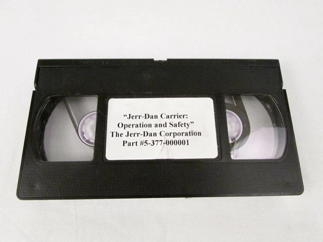 JERR-DAN CARRIER: OPERATION and Safety Jerr-Dan Corporation VHS Video ...