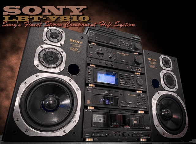 SONY HIFI TOWER 🌈RaRe🌈 Complete Vintage Component Stereo System $13,999 ...