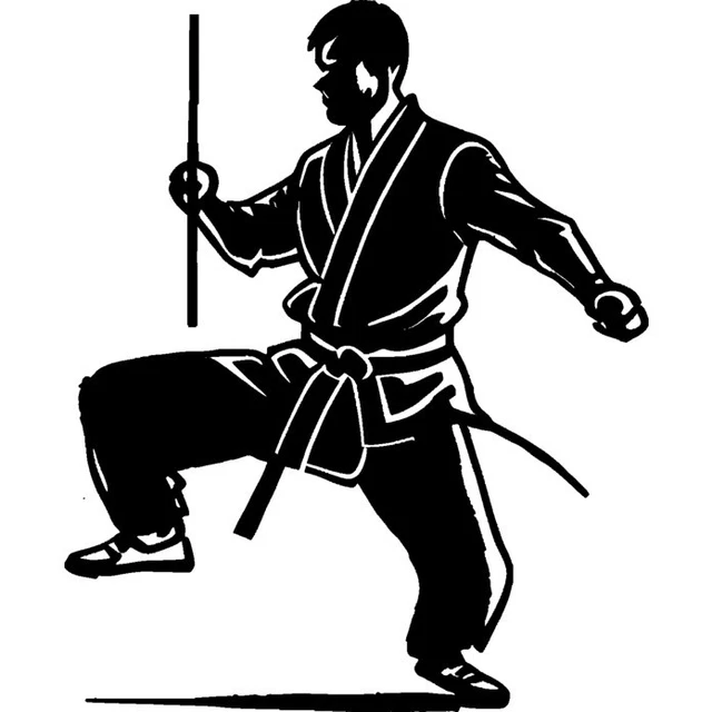 'MAN DOING A Kung Fu Pose' Unmounted Rubber Stamp (RS043829) £5.99 ...