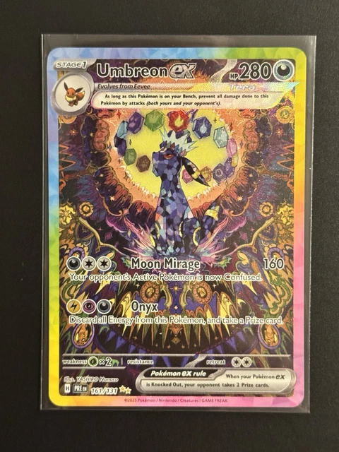 UMBREON EX 161/131 - Pokémon Prismatic Evolutions £1,021.62 - PicClick UK