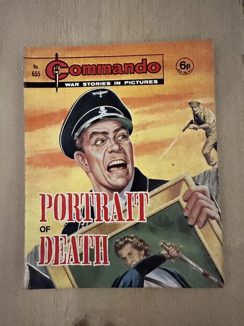 COMMANDO COMIC NO. 655 Portrait of Death (Pre-owned) EUR 5,76 - PicClick IT