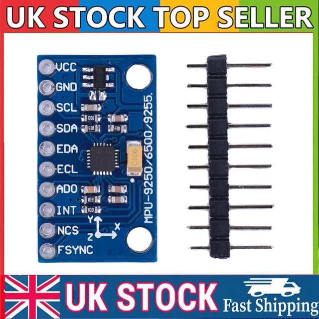 MPU6500 6-AXIS GYRO Accelerator Sensor Module IIC I2C SPI GY-6500 for Arduino £5.59 - PicClick UK