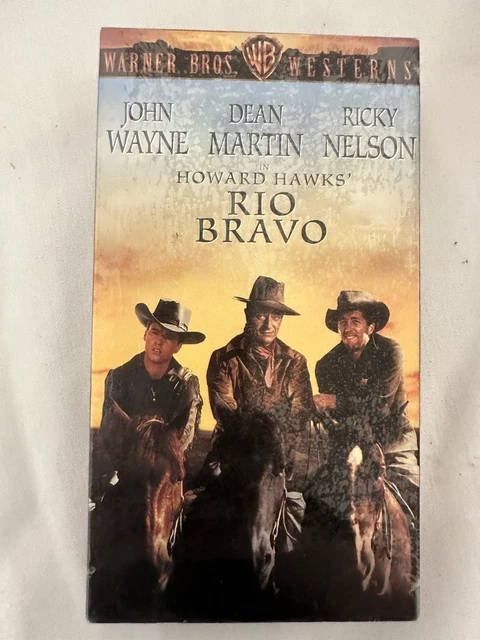 RIO BRAVO (VHS) John Wayne, Dean Martin, Ricky Nelson. Brand New! Never ...