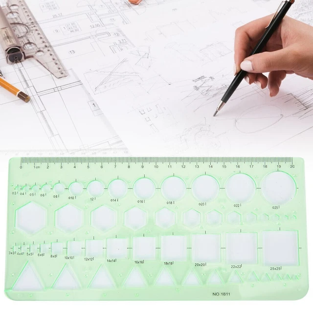 MOD LE DE R GLE polyvalent d'arpentage et de dessin pour des mesures pr cises EUR 5,81 - PicClick FR